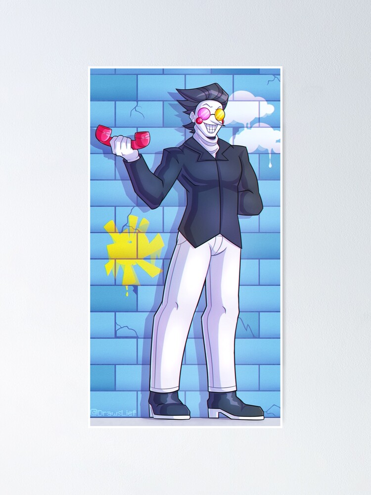 "Spamton - Deltarune" Poster for Sale by DrawsLief | Redbubble