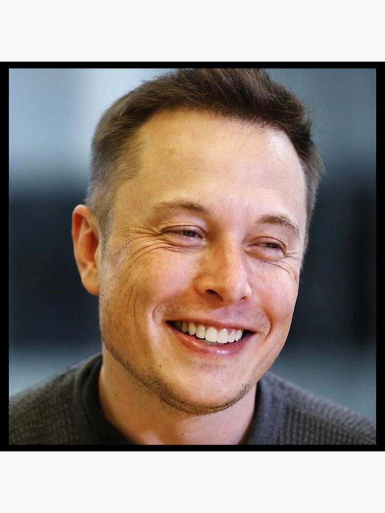 "Elon Musk " Sticker by VDKPatterns | Redbubble