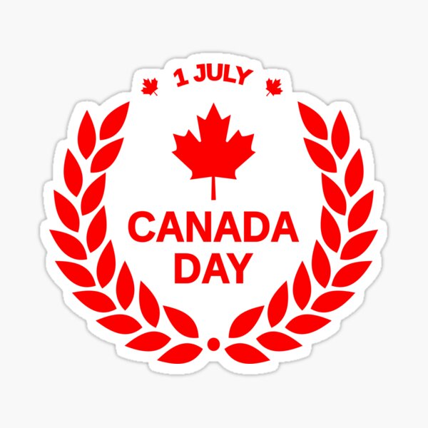 Canada Day Stickers | Redbubble