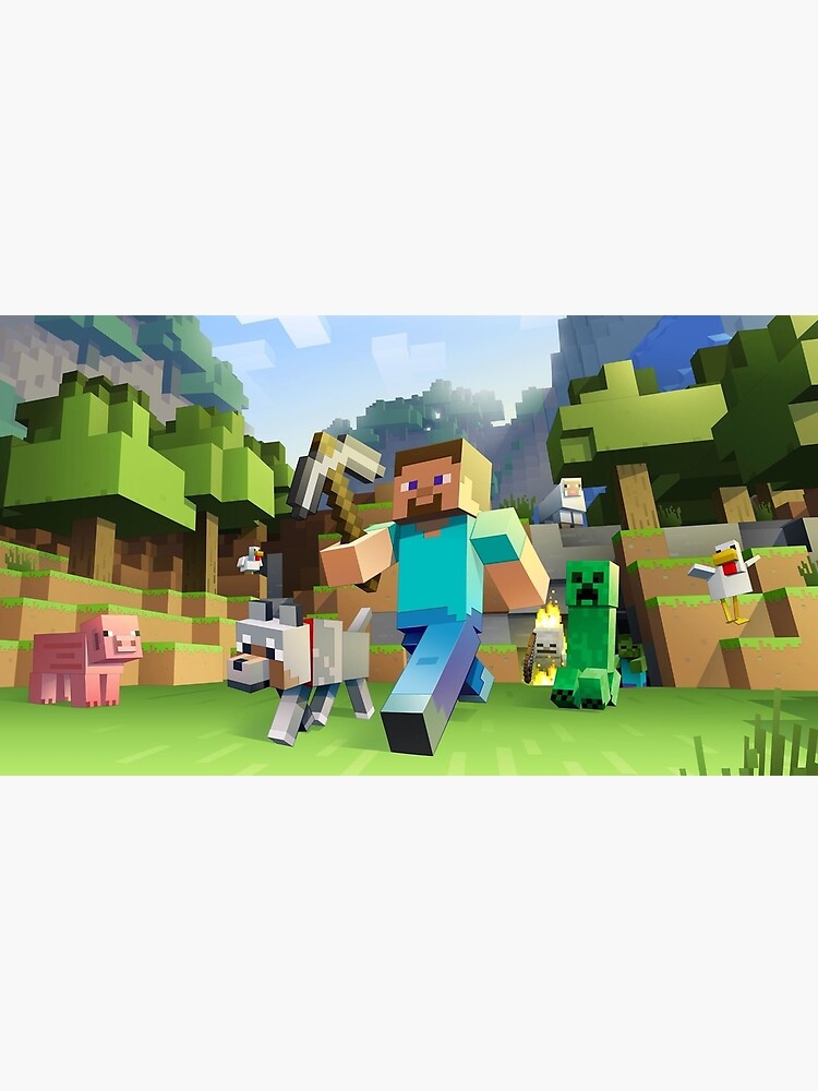"minecraft steve" Poster for Sale by Tomo-kun | Redbubble
