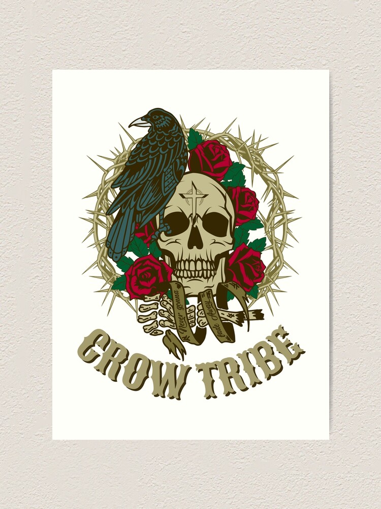 "Crow Indian indigenous tribe Montana" Art Print for Sale by THEWFBD ...