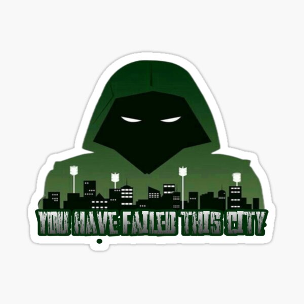 "Green arrow" Sticker for Sale by Descentspot | Redbubble