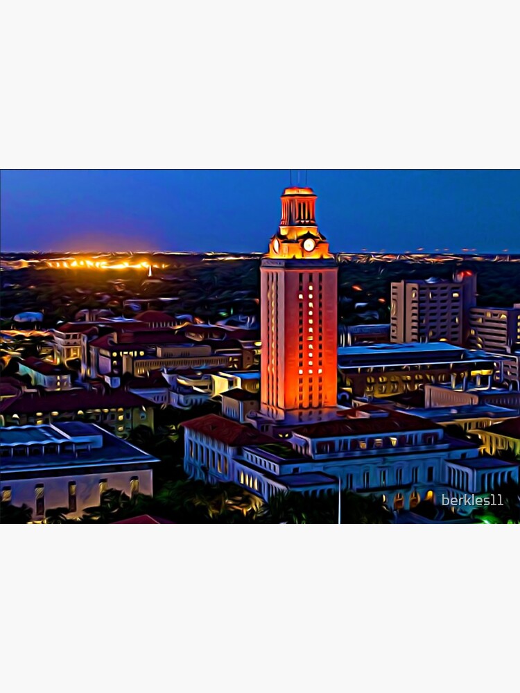 "UT Tower" Sticker for Sale by berkles11 | Redbubble