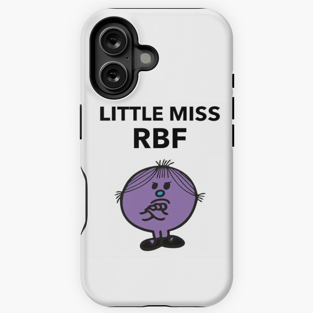 "Little Miss Mister RBF Meme Graphic" Sticker for Sale by ktr39 | Redbubble