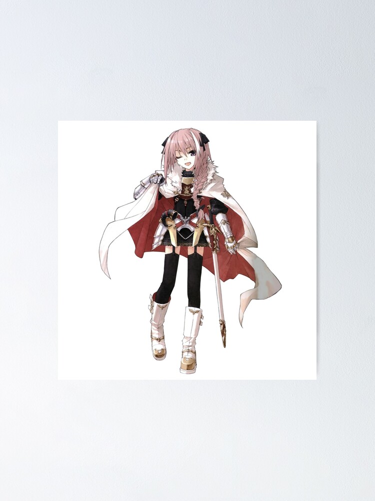 "Astolfo" Poster for Sale by MrPiePia | Redbubble