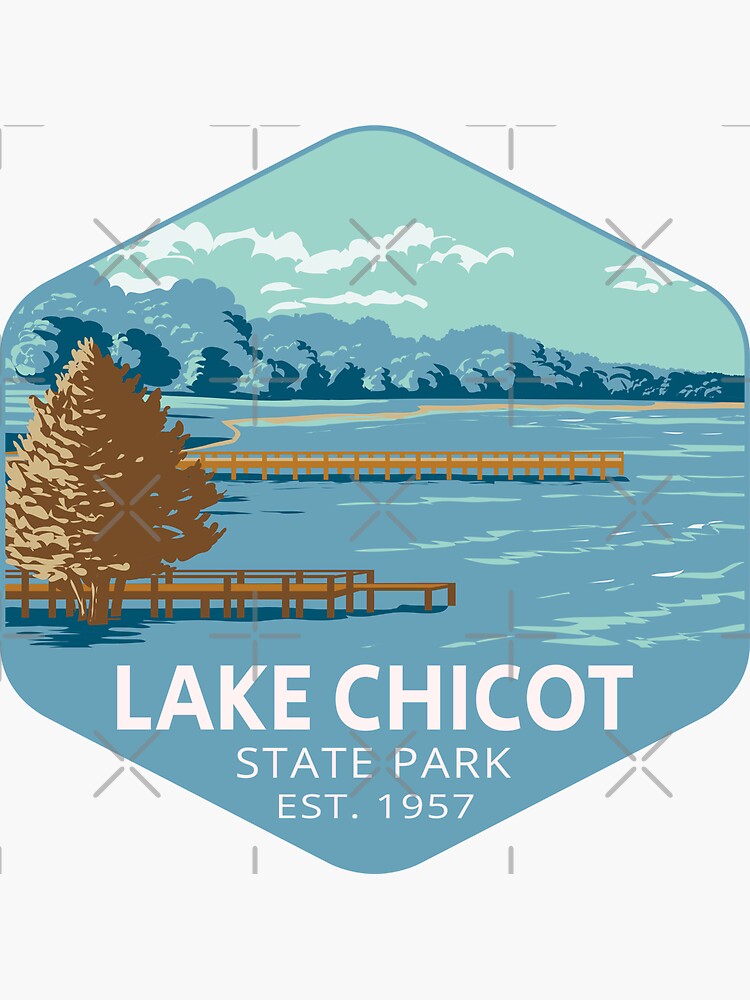 "Lake Chicot State Park Arkansas" Sticker for Sale by Home-Spirit ...