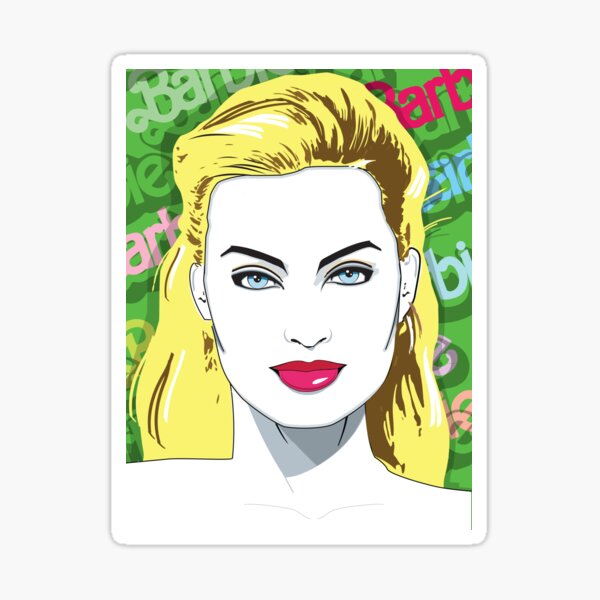 "Margot Robbie " Sticker for Sale by imarilynmonroe | Redbubble