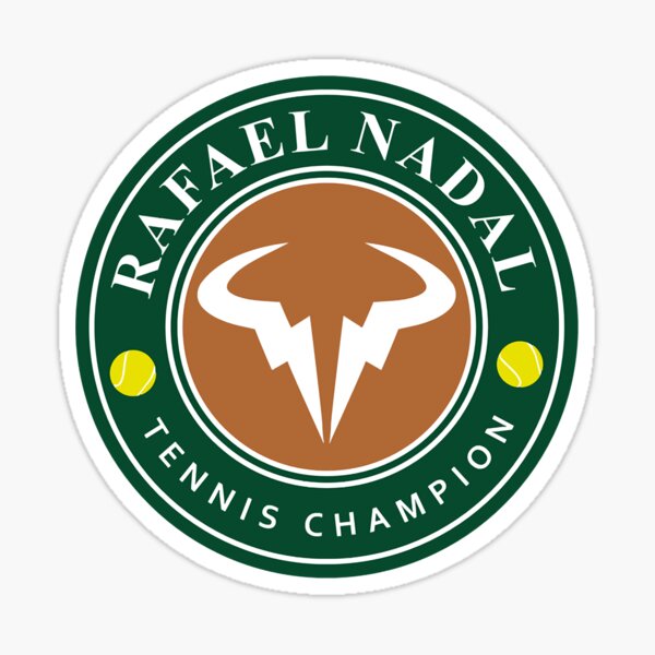 "Rafael Nadal Roland Garros style" Sticker for Sale by MarkGoulas5 ...