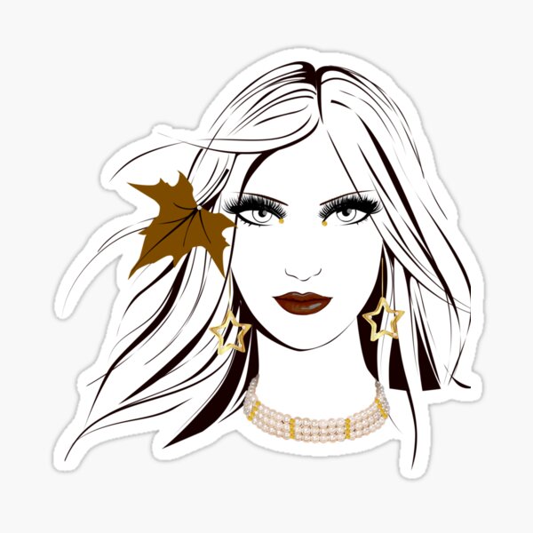 "IM THAT GIRL, CAREFREE AND PRETTY" Sticker for Sale by QWEENFIESTY | Redbubble