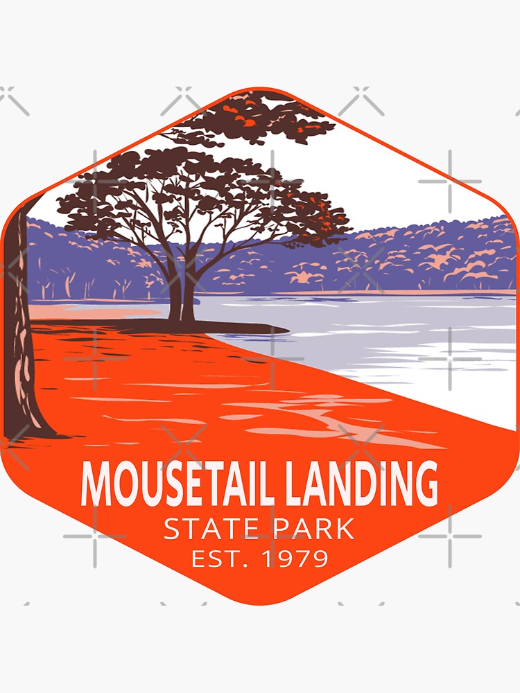 "Mousetail Landing State Park Tennessee" Sticker for Sale by Home ...
