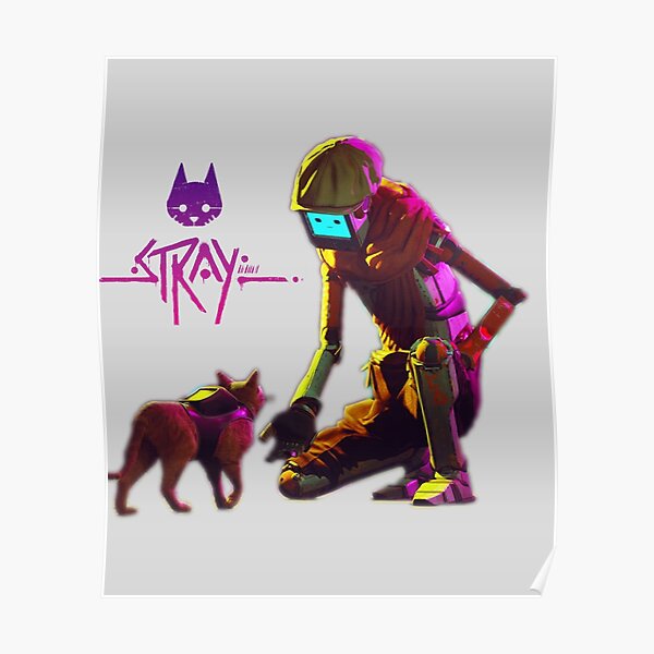 "Stray game" Poster for Sale by NataliArts | Redbubble