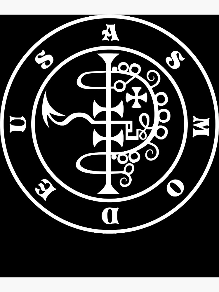 "Seal of Asmodeus " Poster for Sale by caalsasu | Redbubble