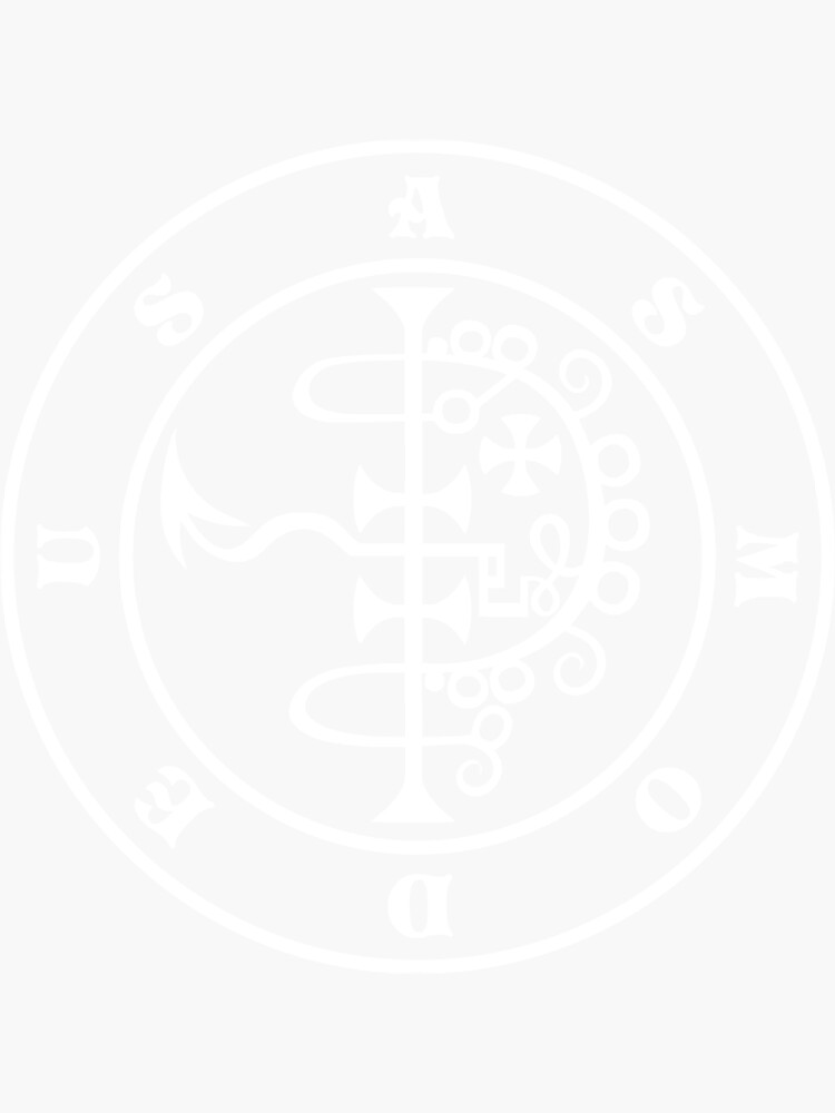 "Seal of Asmodeus " Sticker for Sale by caalsasu | Redbubble
