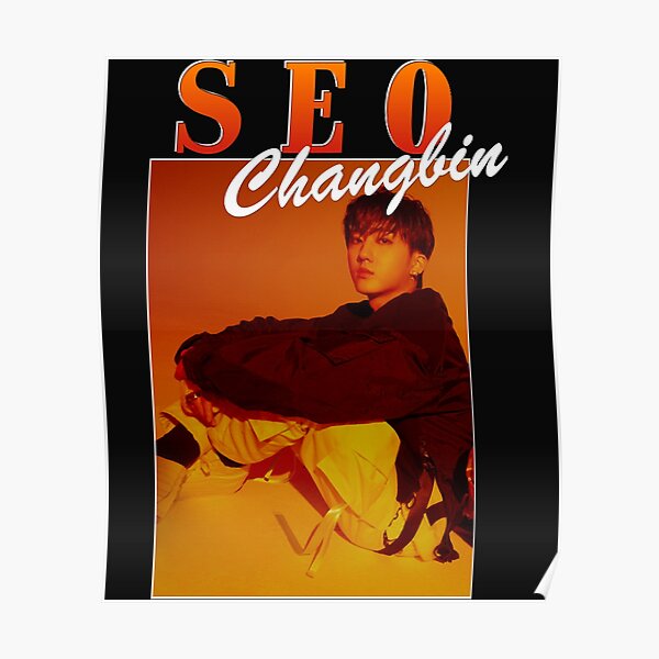 "StrayKids Vintage Changbin" Poster for Sale by GiuliaVercammen | Redbubble
