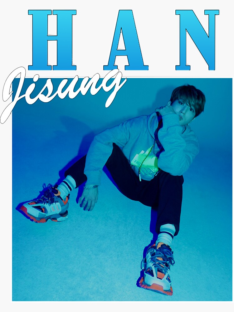 "StrayKids Vintage Han" Sticker for Sale by GiuliaVercammen | Redbubble