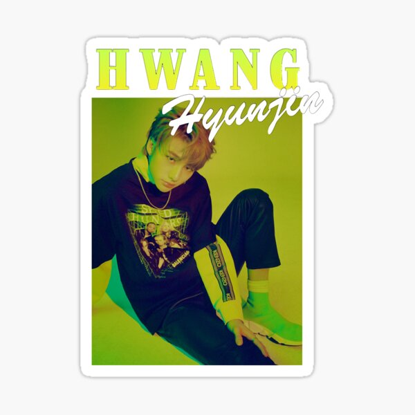"StrayKids Vintage Hyunji" Sticker for Sale by GiuliaVercammen | Redbubble