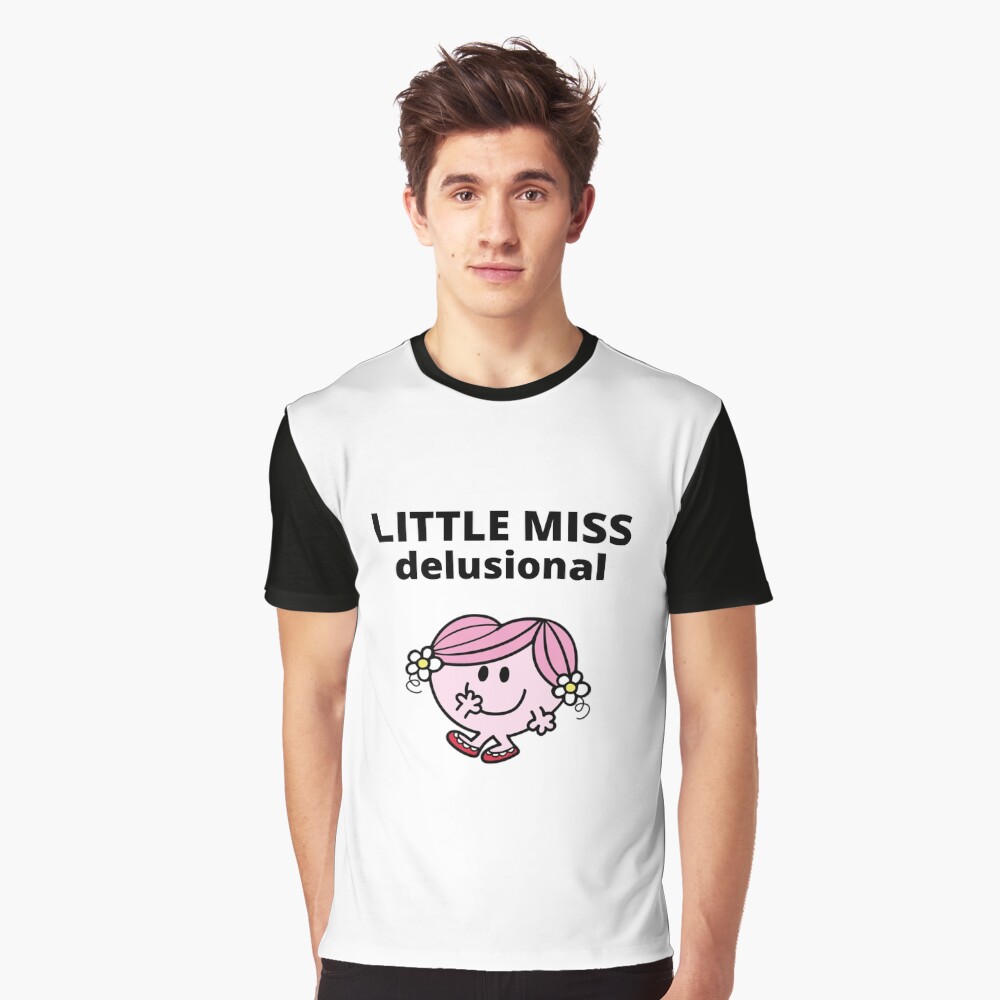 "Little Miss Delusional" Sticker for Sale by caryIs | Redbubble