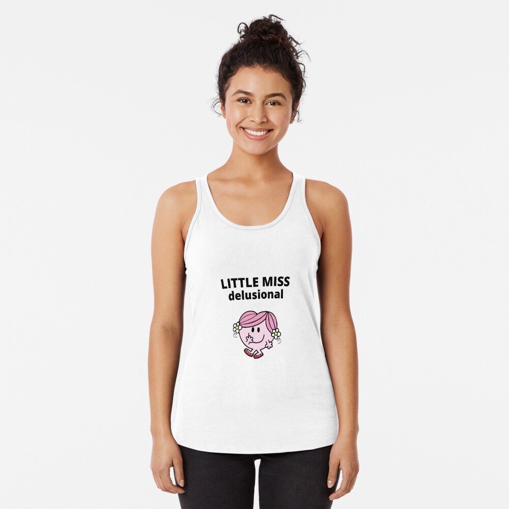 "Little Miss Delusional" Sticker for Sale by caryIs | Redbubble