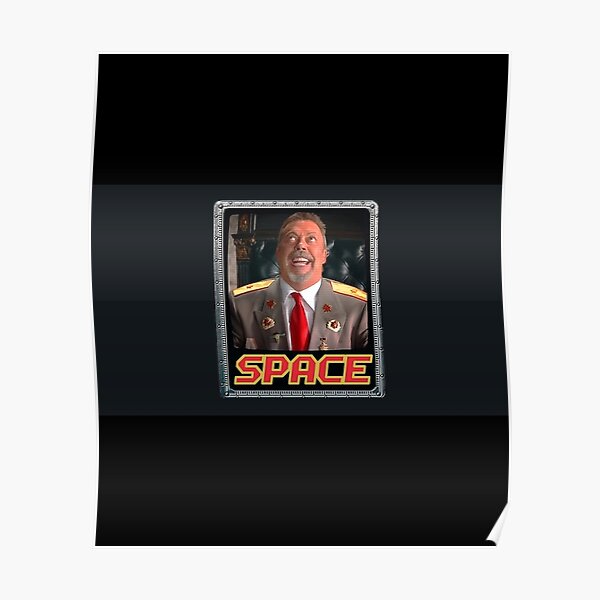 "Space tim curry meme Poster" Poster for Sale by norbothiesj | Redbubble