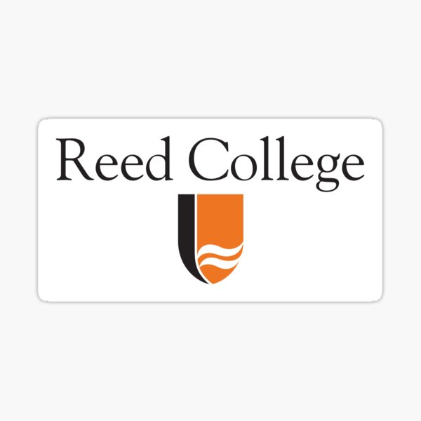 "reed college" Sticker for Sale by WeedCowwege | Redbubble