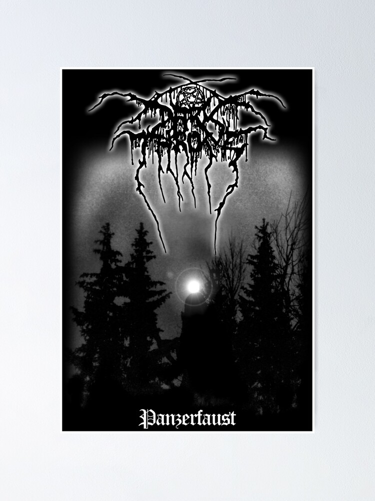 "Panzerfaust - Classic Old School Black Metal" Poster for Sale by ...