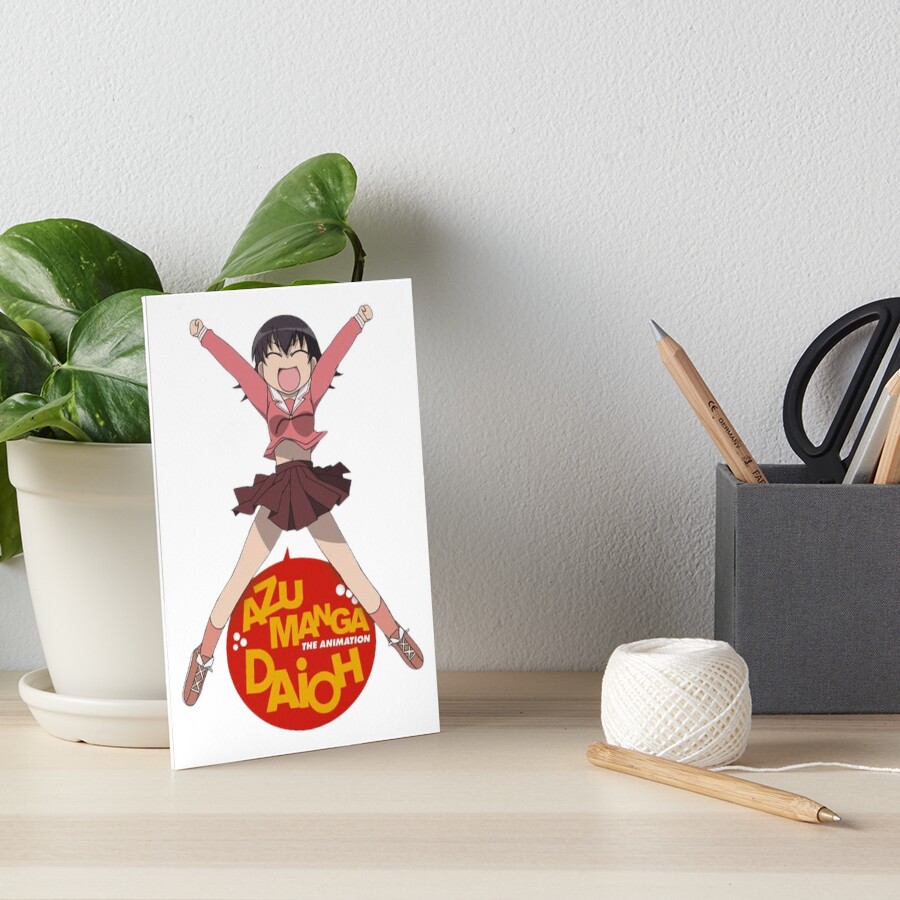 "Azumanga Daioh - logo" Art Board Print for Sale by BaryonyxStore ...