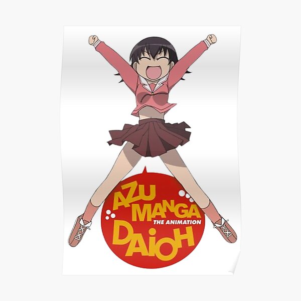 "Azumanga Daioh - logo" Poster for Sale by BaryonyxStore | Redbubble