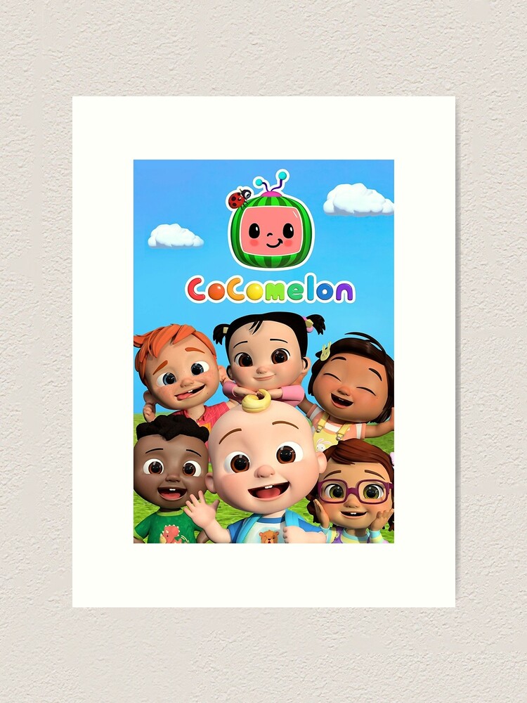 "Cocomelon Nursery Rhymes" Art Print for Sale by Hollycooka | Redbubble