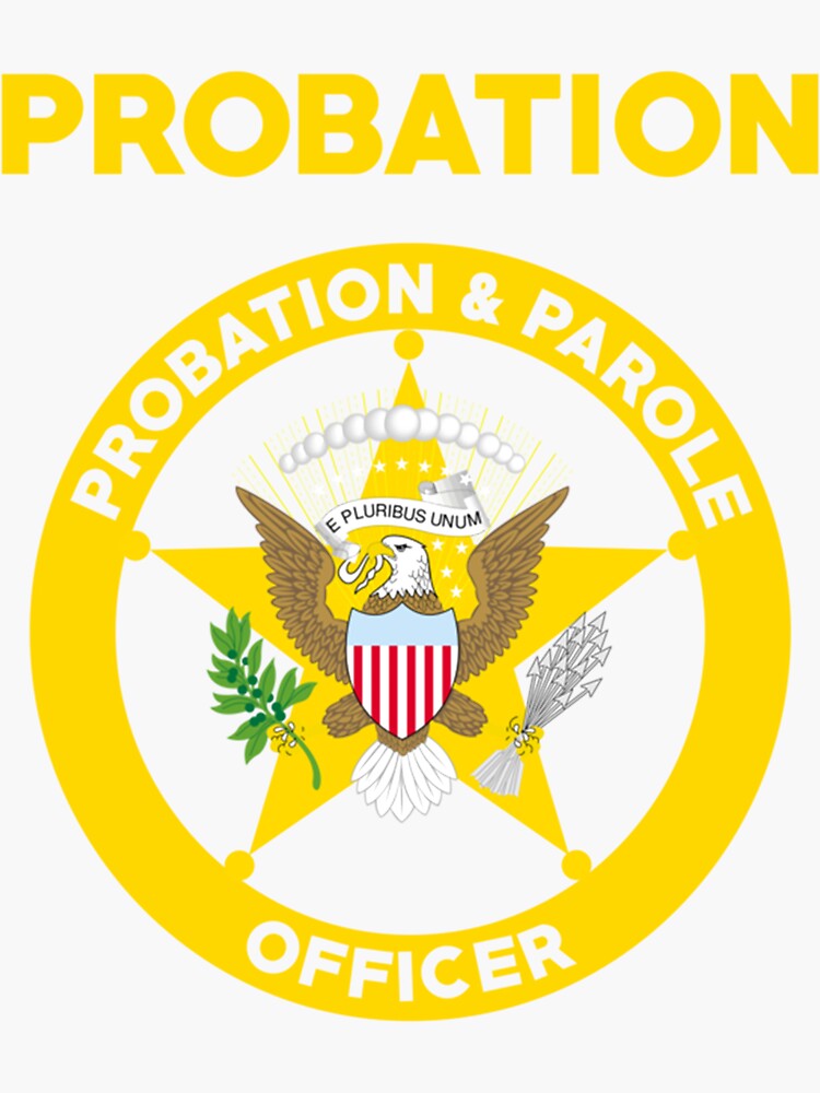 "Probation Parole Enforcement Police Officer Uniform Duty" Sticker for ...