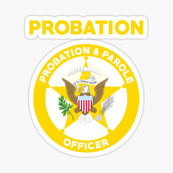 "Probation Parole Enforcement Police Officer Uniform Duty" Sticker for ...