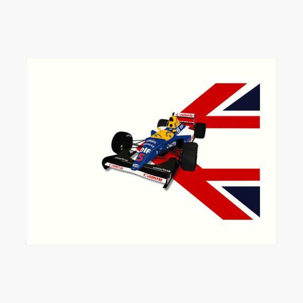 Nigel Mansell Art Prints | Redbubble
