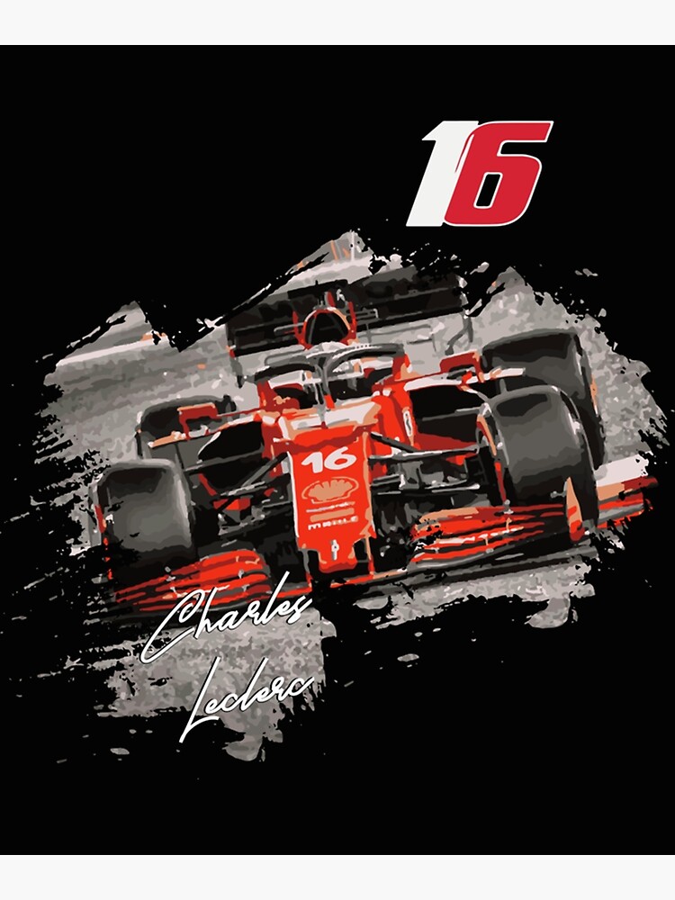 "Charles Leclerc 16 - Art numérique" Poster for Sale by DanHoeger93 ...