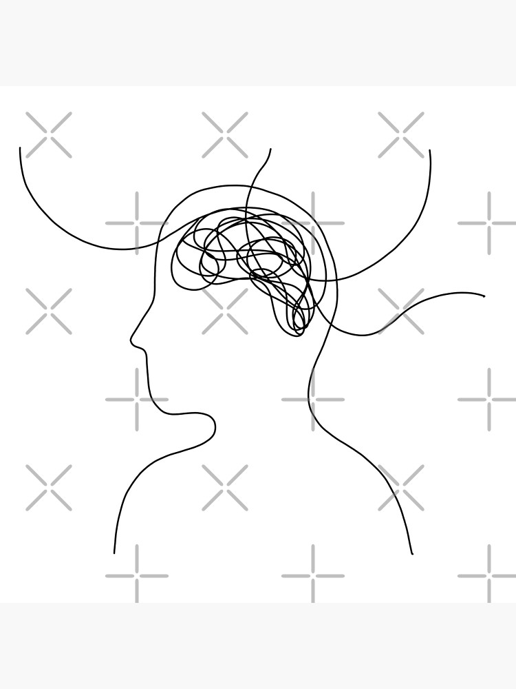 "Brain wiring" Poster for Sale by ItsSimpleLines | Redbubble