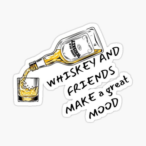 "Whiskey " Sticker for Sale by Lifecode009 | Redbubble