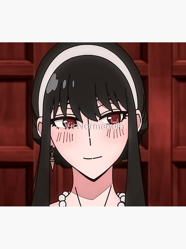 "Yor Forger Cute" Sticker for Sale by VicNormandin | Redbubble