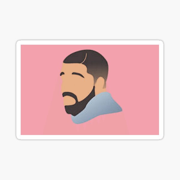 "Drake Laptop Sleeve" Sticker for Sale by lacyztbornsst | Redbubble