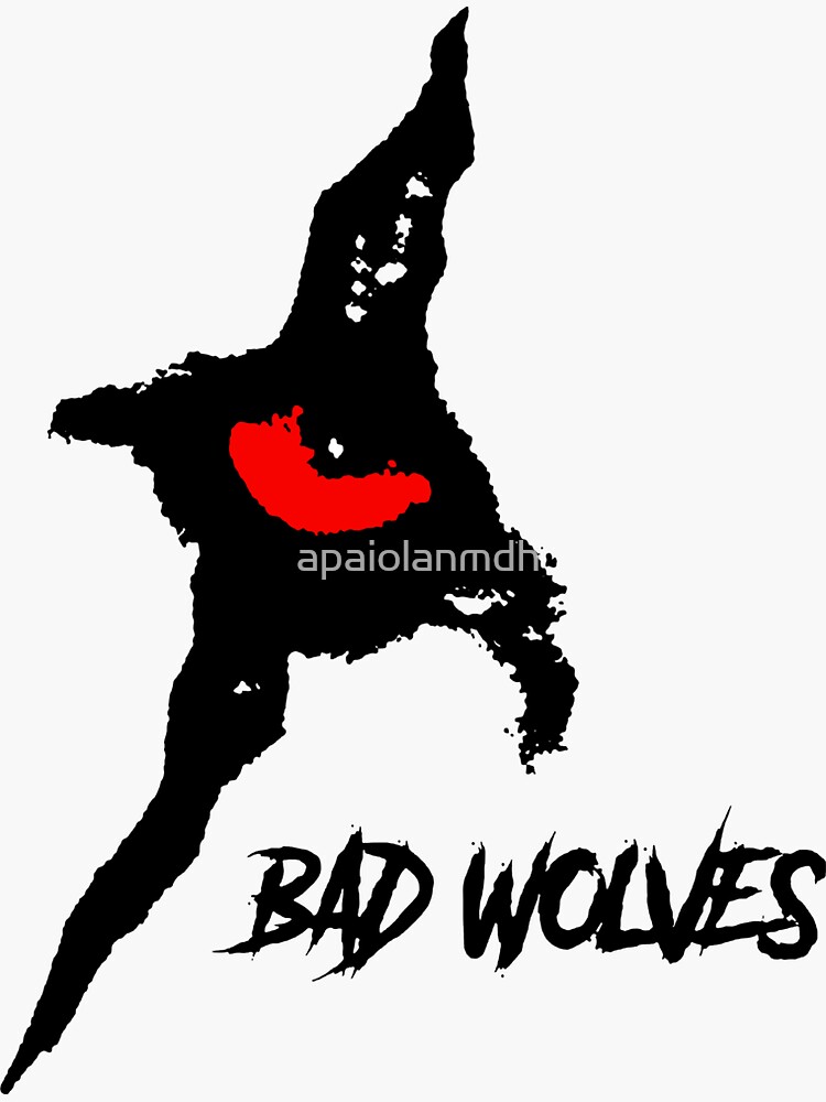 "Bad Wolves Tour 2022 the Body" Sticker for Sale by apaiolanmdh | Redbubble