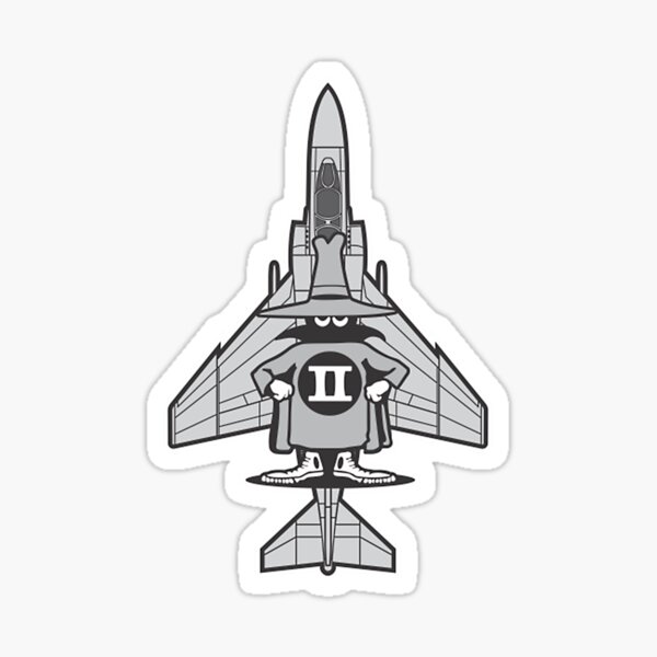 "F-4 Phantom II" Sticker for Sale by Shells009 | Redbubble