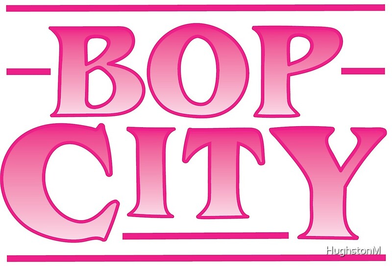 Bop City Sticker By Hughstonm Redbubble