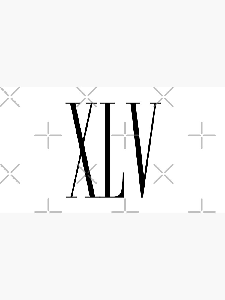 Gorro de pescador «número romano 45 | Número romano XLV | Número 45 ...