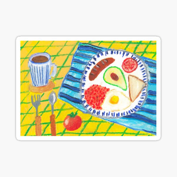 "english breakfast" Sticker for Sale by Farisma | Redbubble