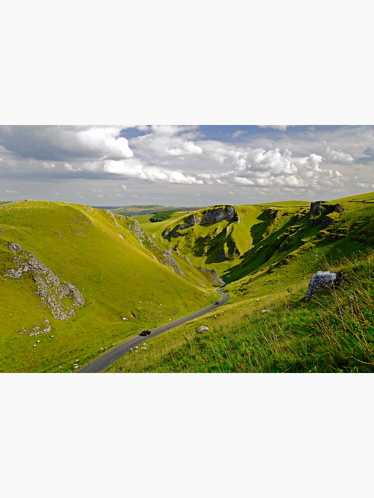 "Winnats Pass near Castleton" Sticker for Sale by RodJohnson | Redbubble