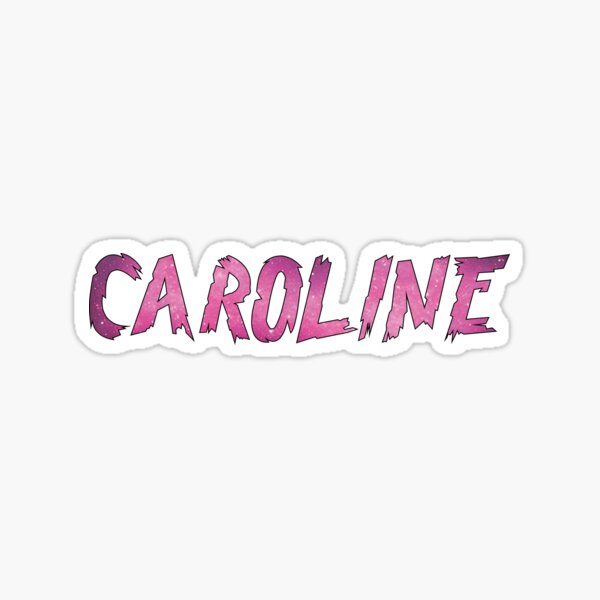 "CAROLINE Name IV - My name is CAROLINE - typography name - Galaxy Vibe ...