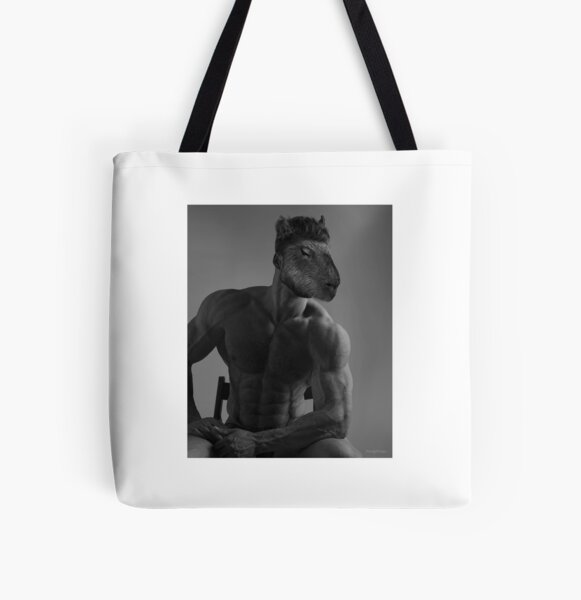 "Capybara OK I pull up Giga Chad Funny Meme Poster" Tote Bag for Sale ...