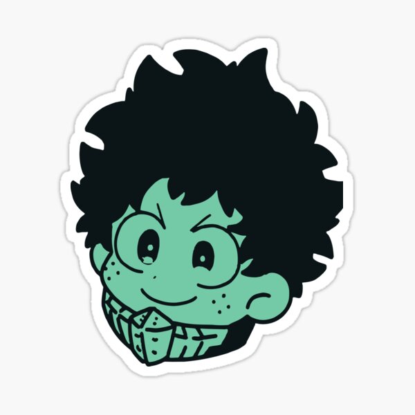 "Deku" Sticker for Sale by rays95 | Redbubble