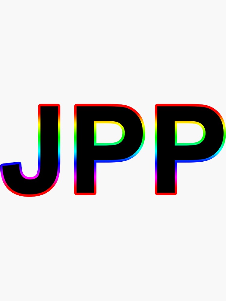 "JPP" Sticker by Dorium | Redbubble