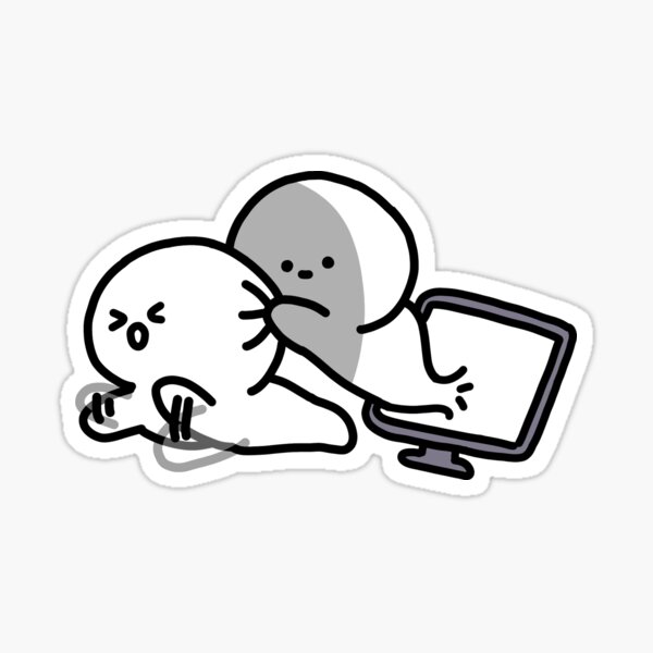 "How are you?" Sticker for Sale by chenja | Redbubble