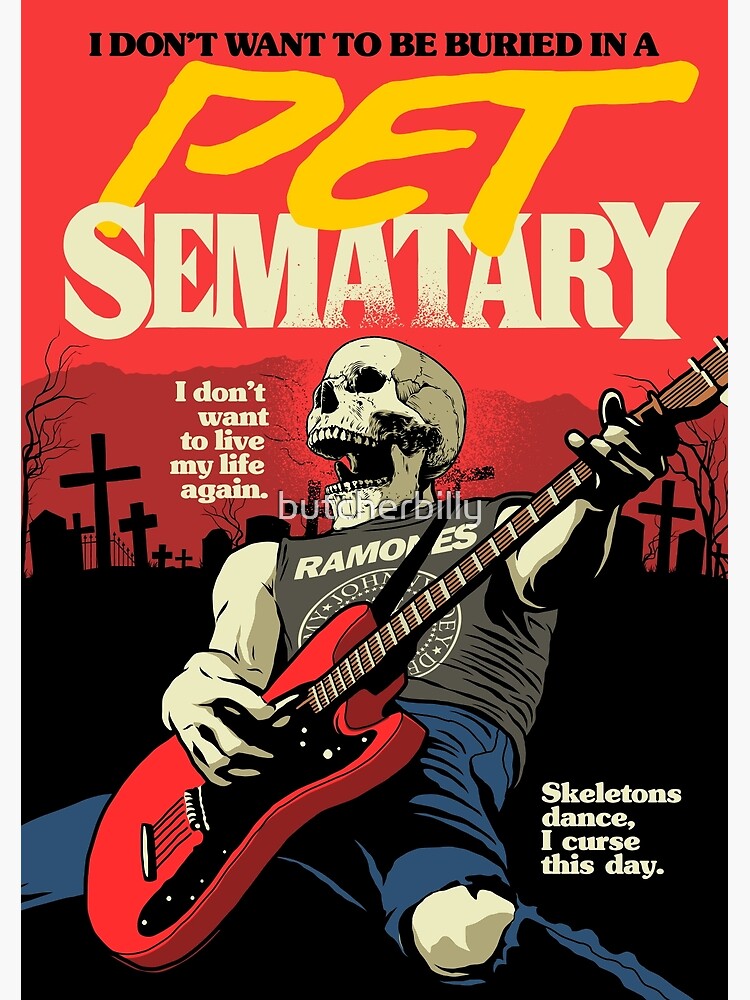 "Sematary" Photographic Print for Sale by butcherbilly | Redbubble