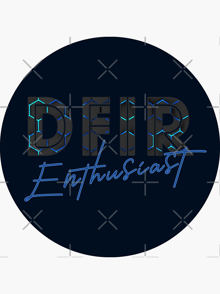 "DFIR Enthusiast" Sticker for Sale by Emoceanly | Redbubble