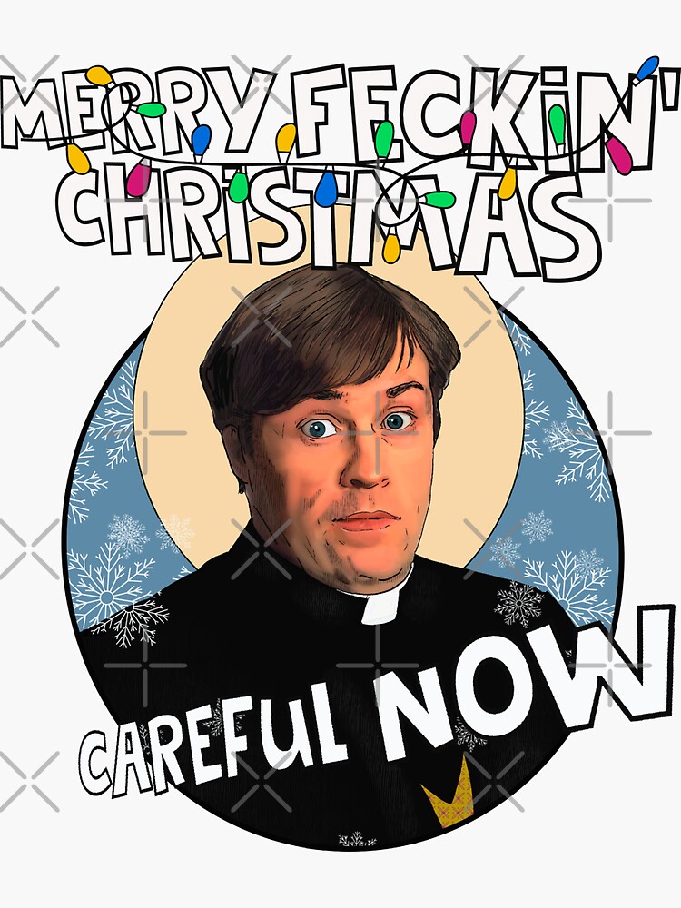 "Father Dougal Christmas Jumper Father Ted" Sticker for Sale by ...